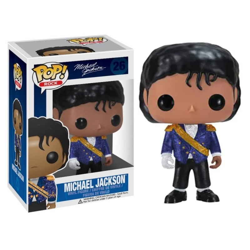 Funko Pop! Rock Michael Jackson 26 Original Colecionavel - Moça do Pop ...
