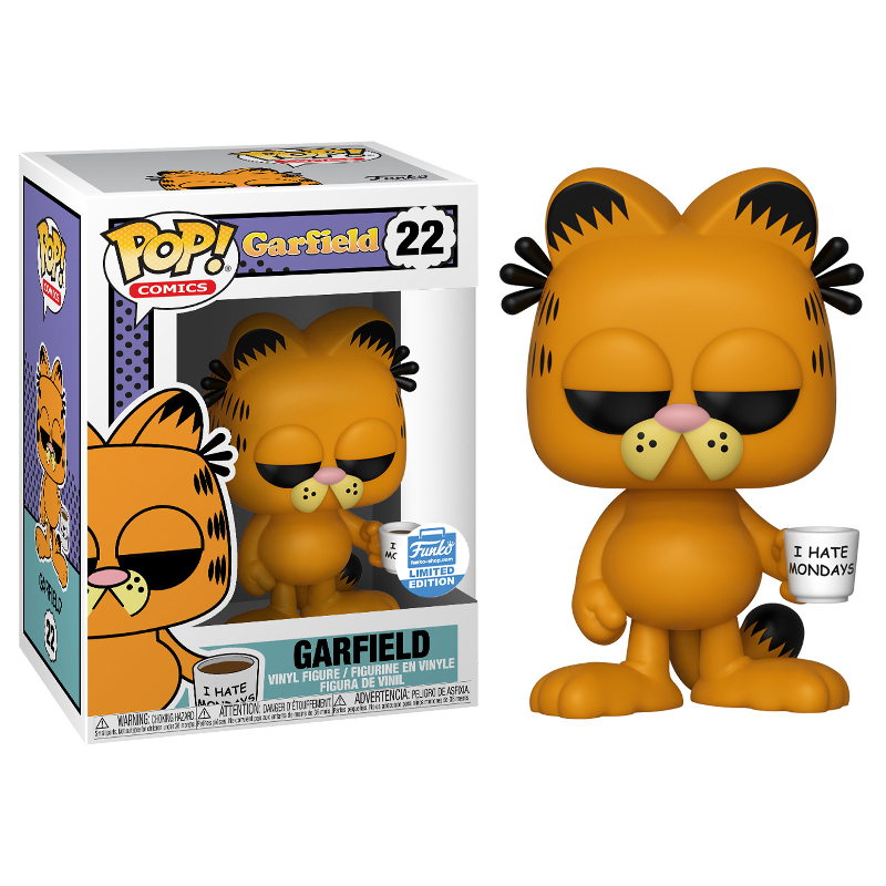 Funko Pop! Comics Garfield 22 Exclusivo Original Colecionavel - Moça do ...