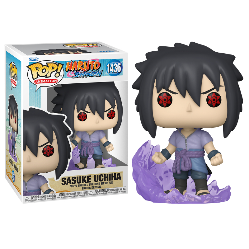 Funko Pop! Animation Naruto Shippuden Sasuke Uchiha 1436 Original ...