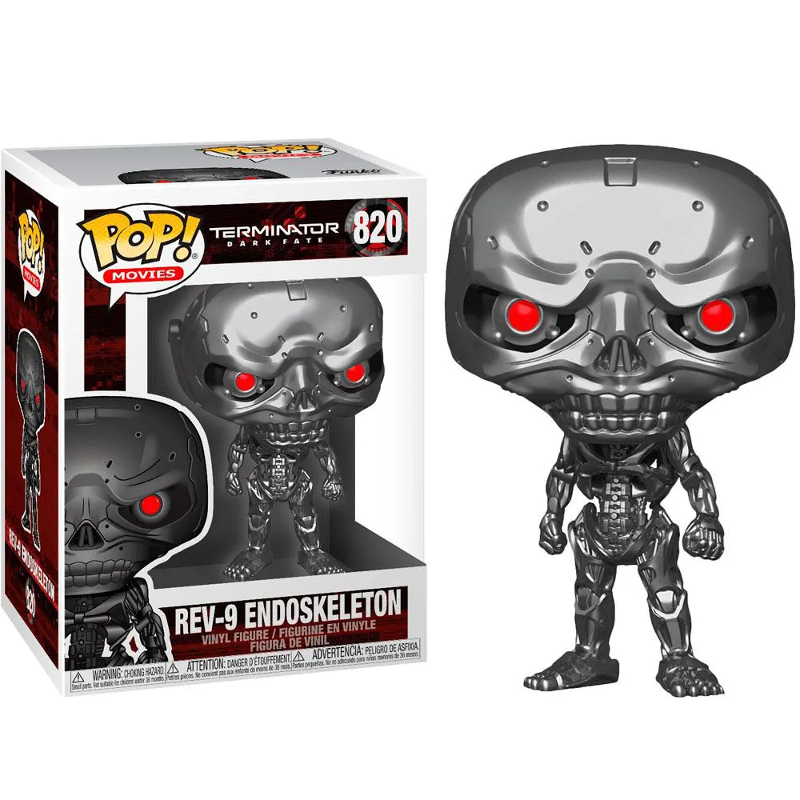 Funko Pop! Filme O Exterminador do Futuro Rev-9 Endoskeleton 820 - Moça ...