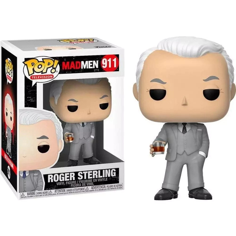 Funko Pop! Television MadMen Roger Sterling 911 Original Colecionavel ...