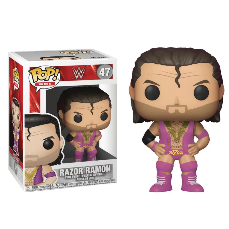Funko Pop! WWE Razor Ramon 47 Original Colecionavel - Moça do Pop ...