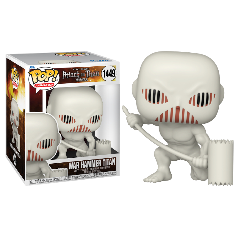 Funko Pop! Animation Attack on Titan War Hammer Titan 1449 Original ...