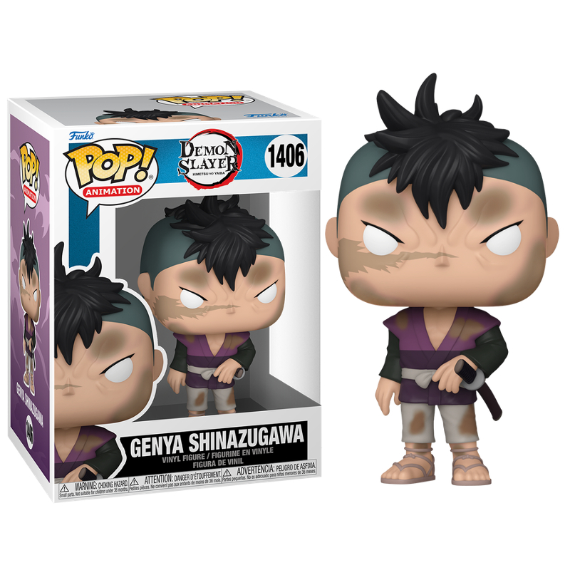 Funko Pop! Animation Demon Slayer Genya Shinazugawa 1406 Original ...
