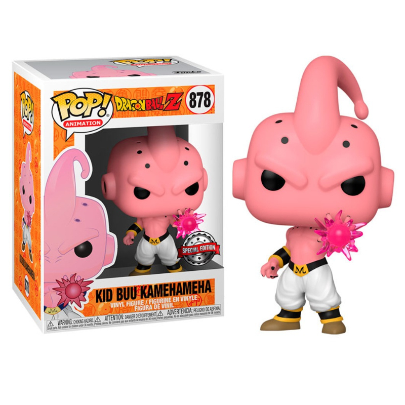 Funko Pop! Animation Dragon Ball Z Kid Buu Kamehameha 878 Exclusivo ...
