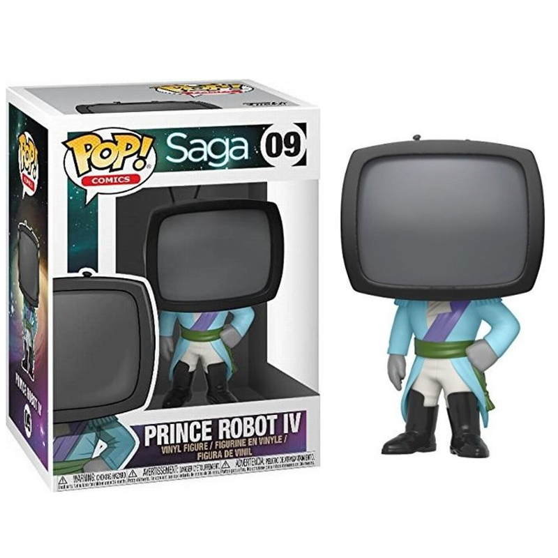Funko Pop! Comics Saga Prince Robot IV 09 Original Colecionavel - Moça ...
