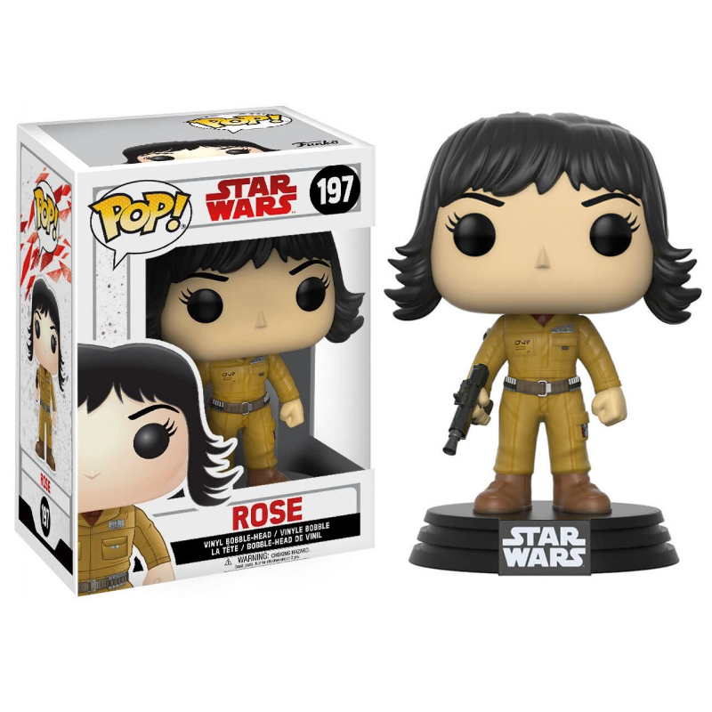 Funko Pop! Star Wars Rose 197 Original Colecionavel - Moça do Pop ...