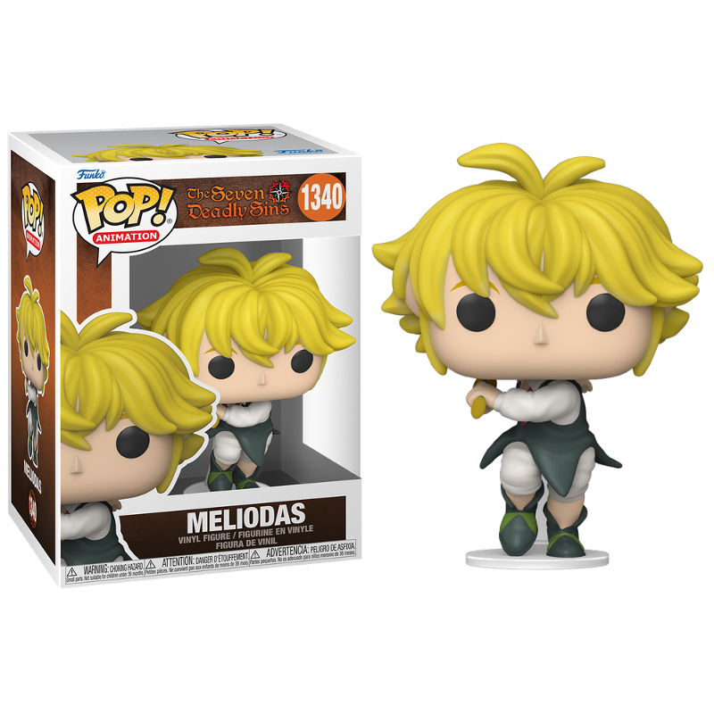 Funko Pop! Animation The Seven Deadly Sins Meliodas 1340 Original ...
