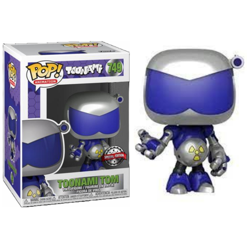 Funko Pop! Animation Toonami Tom 749 Exclusivo Original Colecionavel ...