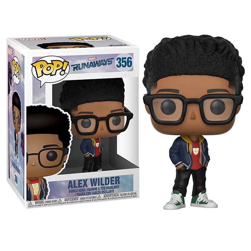 Funko Pop! Marvel Runaways Alex Wilder 356 Original Colecionavel - Moça ...