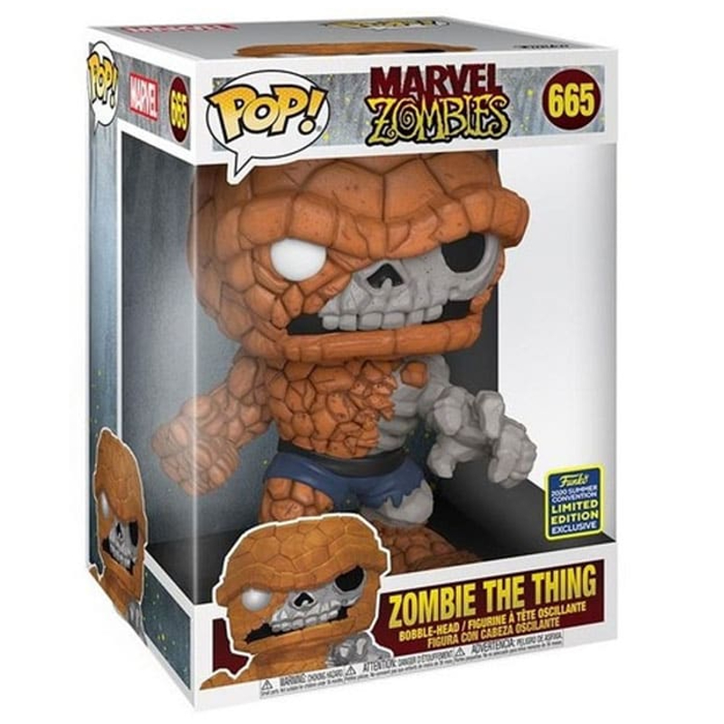 Funko Pop! Marvel Zombies Zombie The Thing 665 Exclusivo Original ...