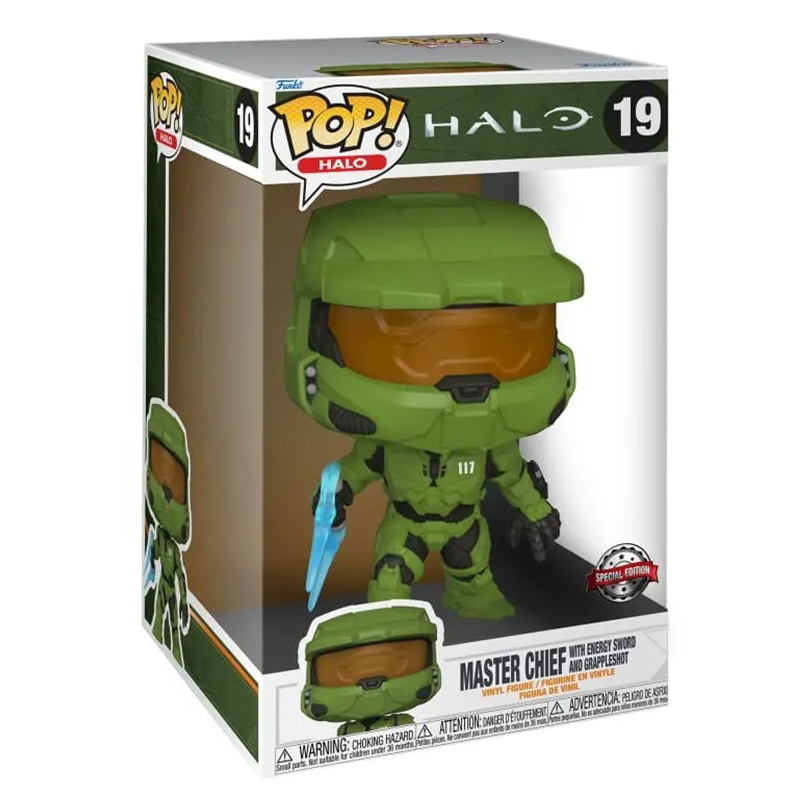 Funko Pop! Halo Master Chief 19 Exclusivo Original Colecionavel - Moça ...