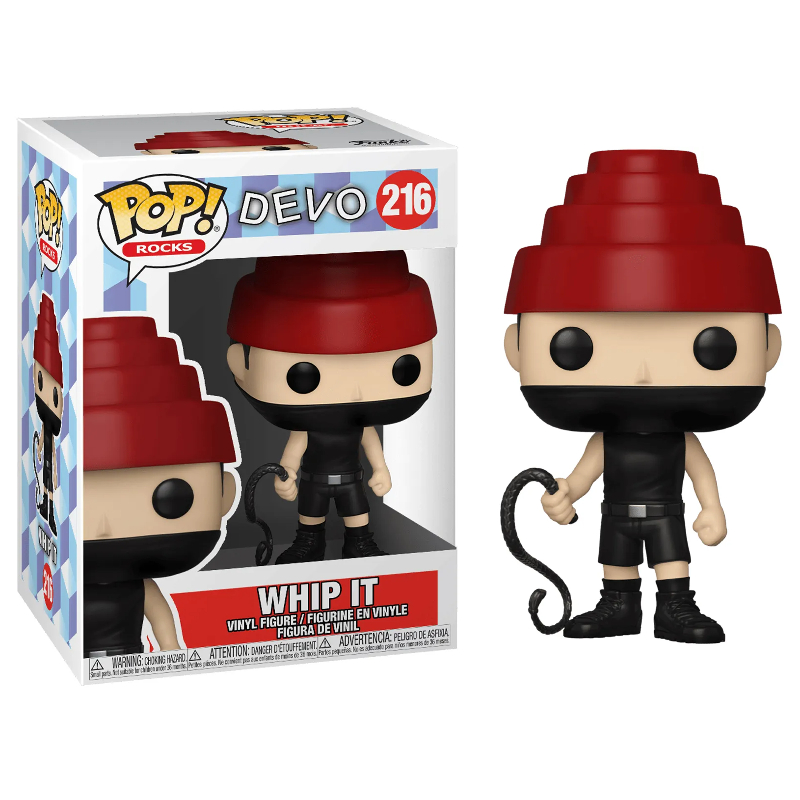 Funko Pop! Rocks Devo Whip It 216 Original Colecionavel - Moça do Pop ...