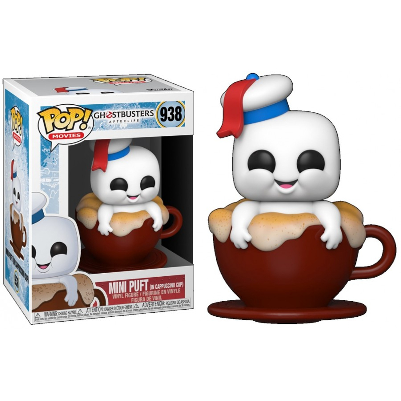 Funko Pop! Ghostbusters Afterlife Mini Puft in Cappuccino Cup 938 ...