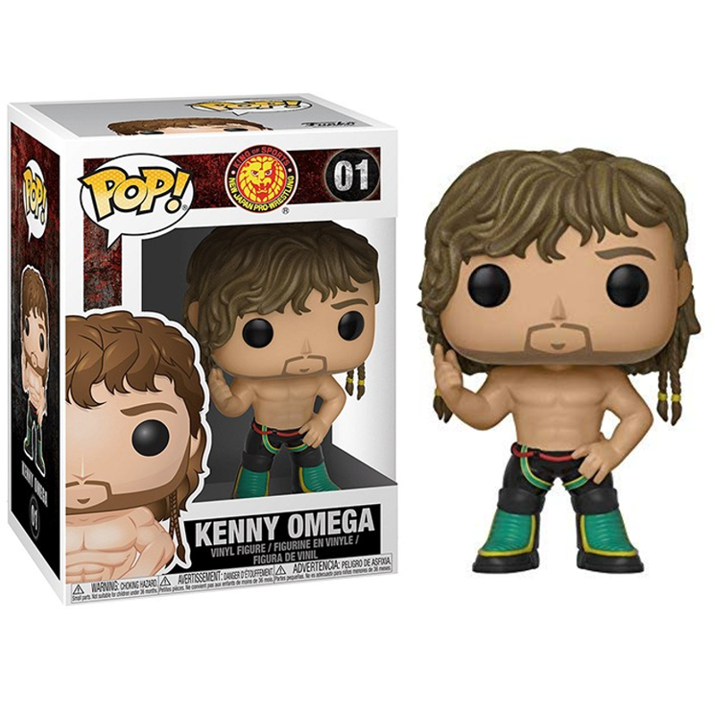 Funko Pop! Wrestling Bullet Club Kenny Omega 01 Original Colecionavel ...