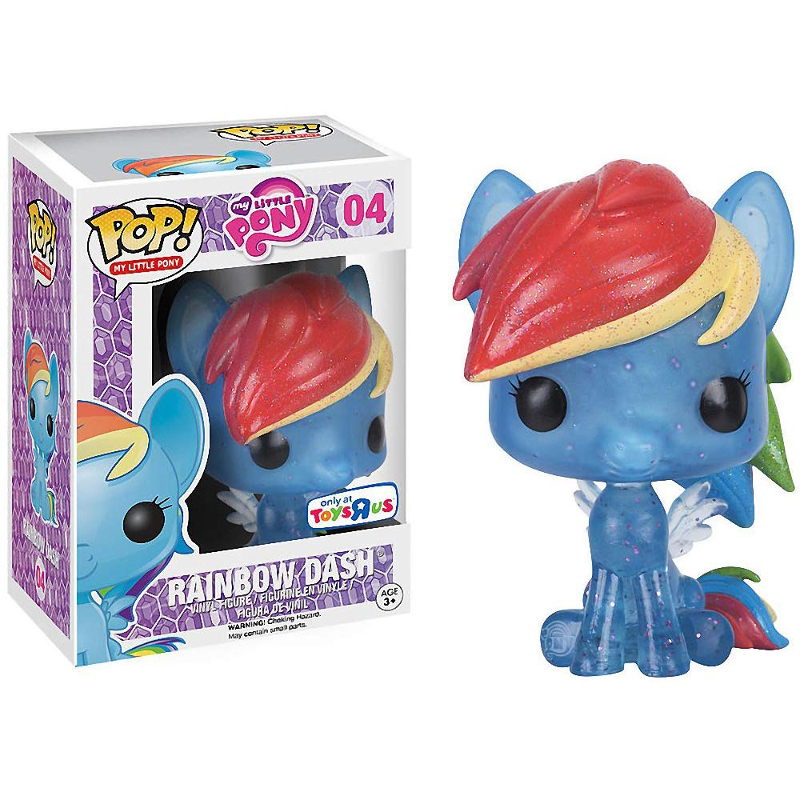 Funko Pop! Animation My Little Pony Rainbow Dash 04 Exclusivo - Moça do ...