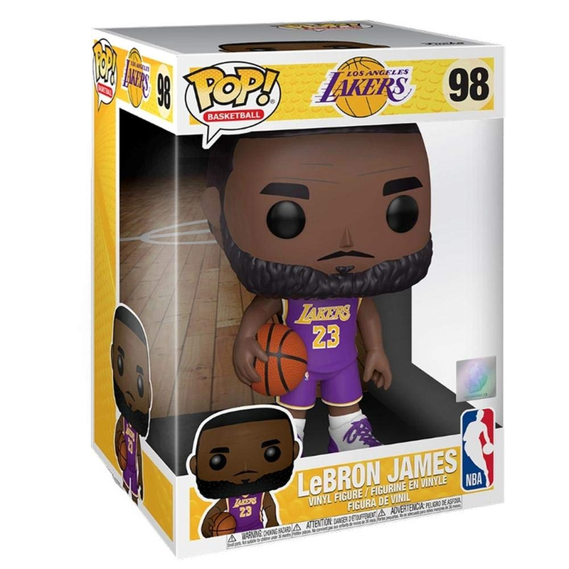 Funko Pop! Basketball NBA Lakers Lebron James 98 Original - Moça do Pop ...