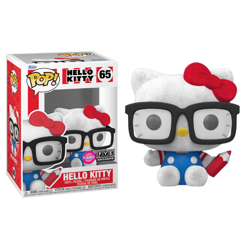 Funko Pop! Sanrio Hello Kitty 65 Exclusivo Flocked Original - Moça do ...