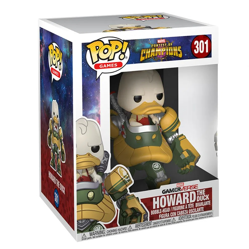 Funko Pop! Games Marvel Contest Of Champions Howard The Duck 301 - Moça ...