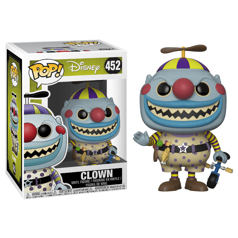 Funko Pop! Disney O Estranho Mundo de Jack Clown 452 - Moça do Pop ...
