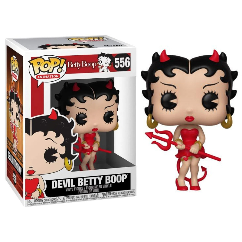 Funko Pop! Animation Betty Boop Devil Betty Boop 556 Original - Moça do ...