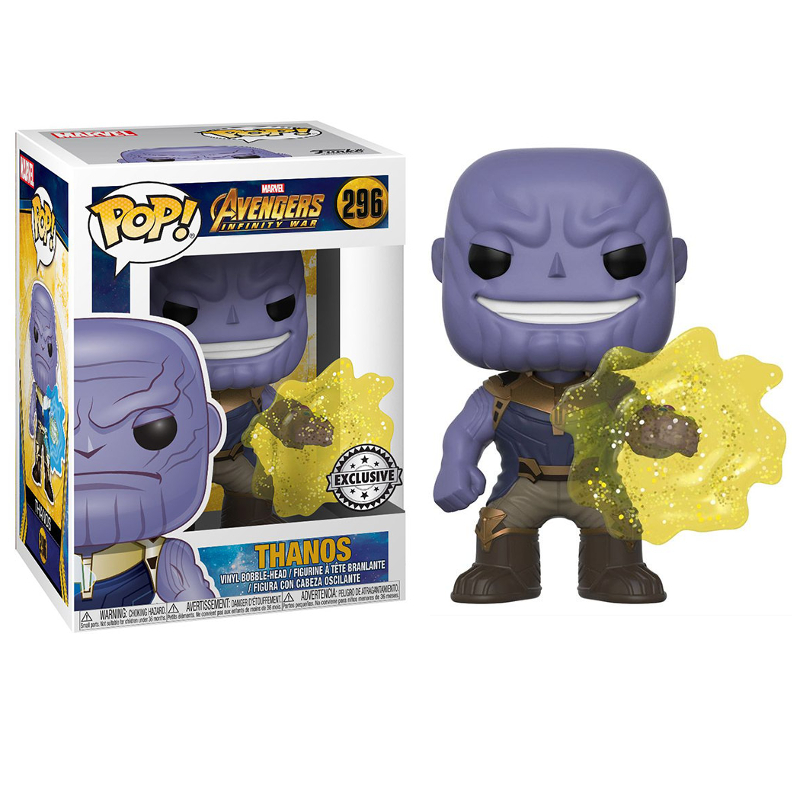 Funko Pop! Avengers Infinity War Thanos Mind Stone 296 Exclusivo - Moça ...