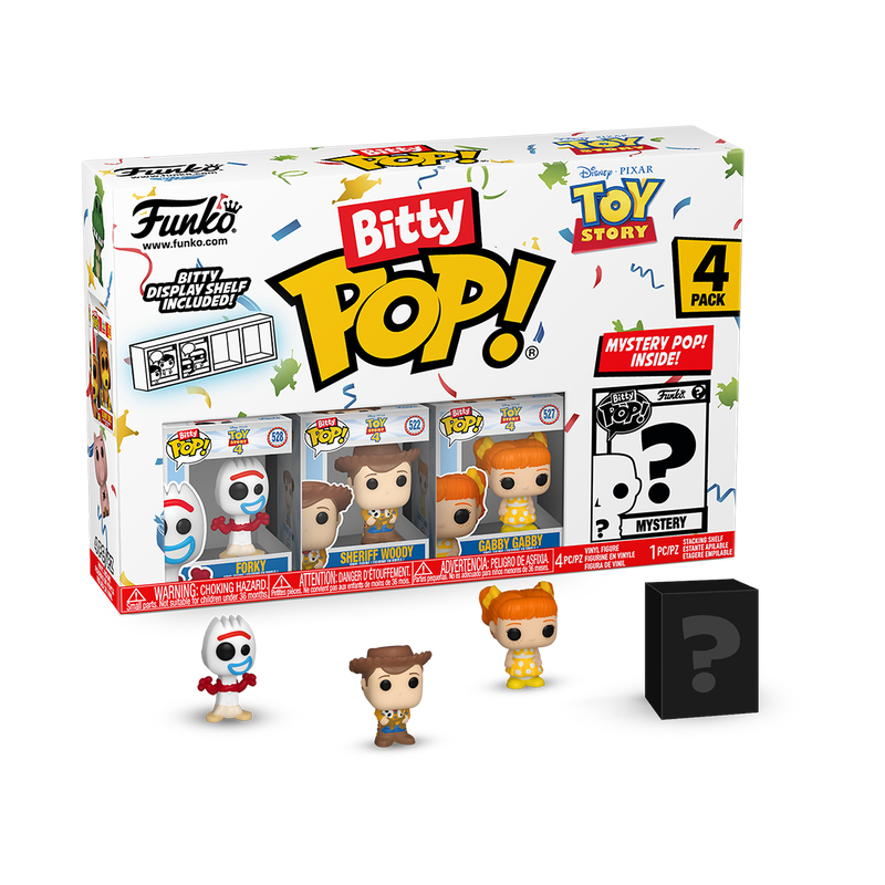 Funko Pop! Bitty Pop Disney Toy Story 4 Pack Series 1 Original - Moça ...