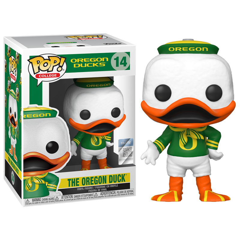 Funko Pop! College Oregon Ducks The Oregon Duck 14 Exclusivo Original ...