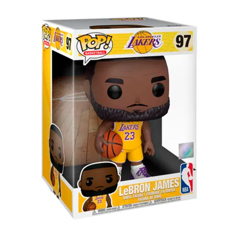 Funko Pop! Basketball NBA Los Angeles Lakers Lebron James 97 Exclusivo ...