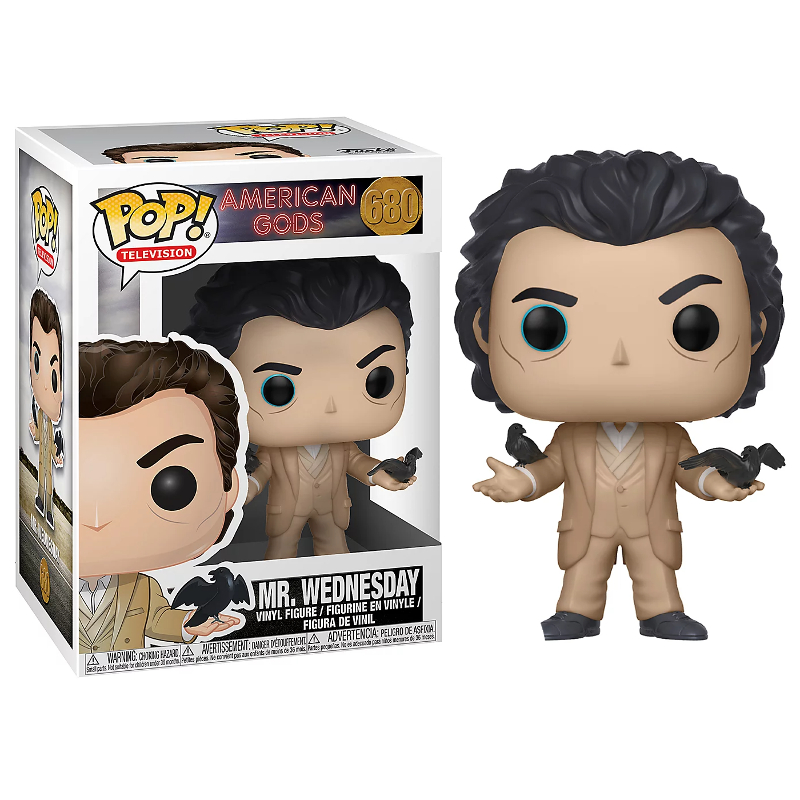 Funko Pop! Television American Gods Mr.wednesday 680 Original - Moça do ...