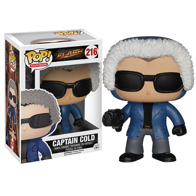 Funko Pop! Heroes Television The Flash Captain Cold 216 Original - Moça ...