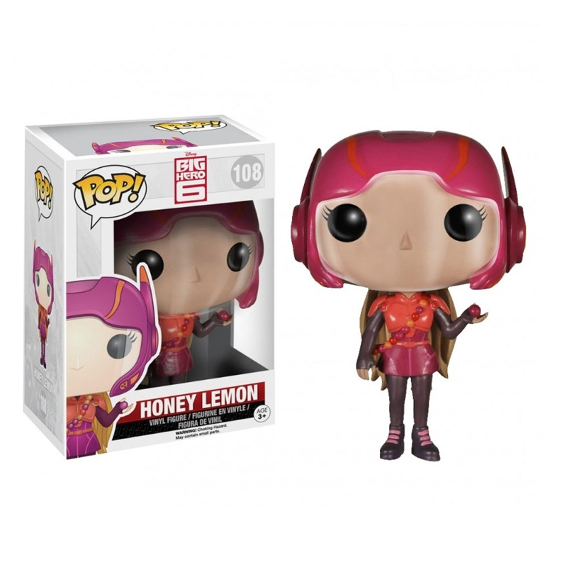 Funko Pop! Filme Disney Big Hero 6 Honey Lemon 108 Original - Moça do ...