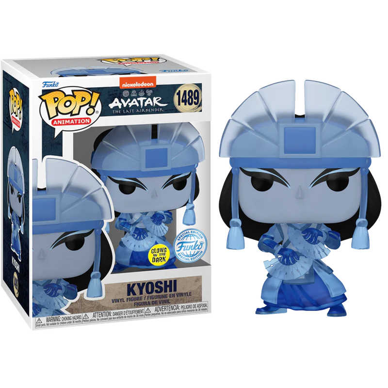 Funko Pop! Animation Avatar Kyoshi 1489 Exclusivo Glow Original - Moça ...