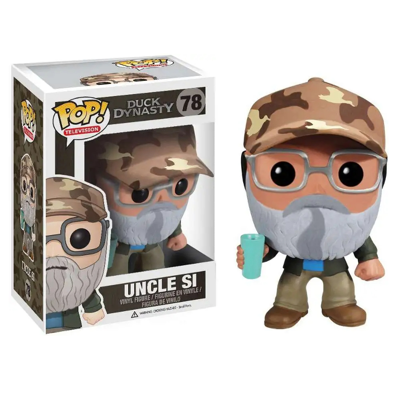 Funko Pop! Television Duck Dynasty Uncle Si 78 Original Colecionavel ...