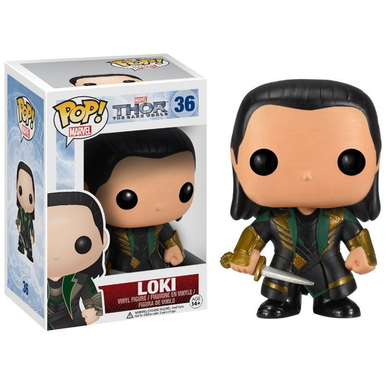 Funko Pop! Marvel Thor Loki 36 Original Boneco Colecionavel - Moça do ...