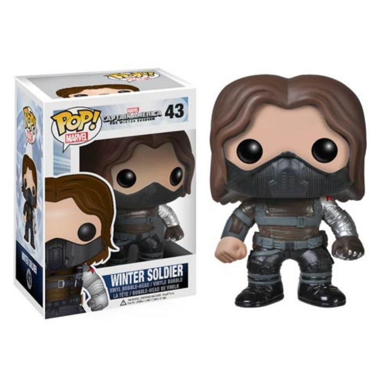 Funko Pop! Marvel Captain America Winter Soldier 43 Original - Moça do ...