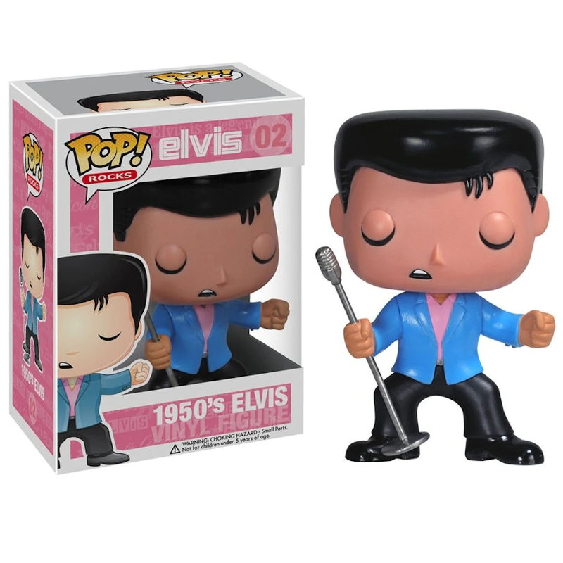 Funko Pop! Rocks Elvis Presley 1950's Elvis 02 Original Colecionavel ...