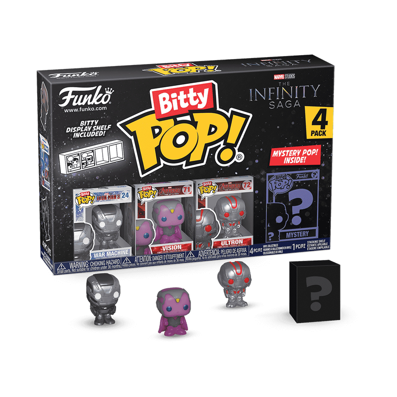 Funko Bitty Pop! Marvel Infinity Saga 4 Pack Series 3 Original - Moça ...