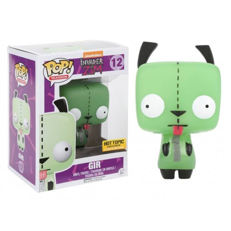 Funko Pop! Television Invader Zim Gir 12 Exclusivo Original - Moça do ...