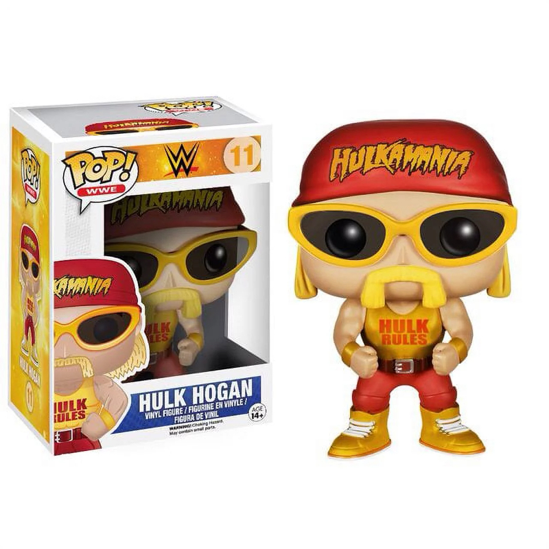 Funko Pop! WWE Hulk Hogan 11 Original Boneco Colecionavel - Moça do Pop ...