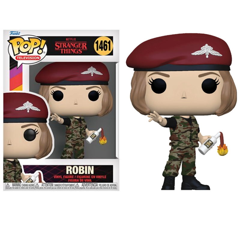 Funko Pop! Television Stranger Things Robin 1461 Original Colecionavel ...