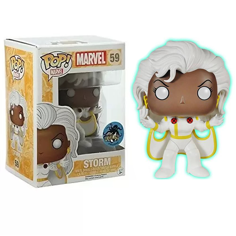 Funko Pop! Television Marvel X-Men Tempestade Storm 59 Exclusivo Glow ...