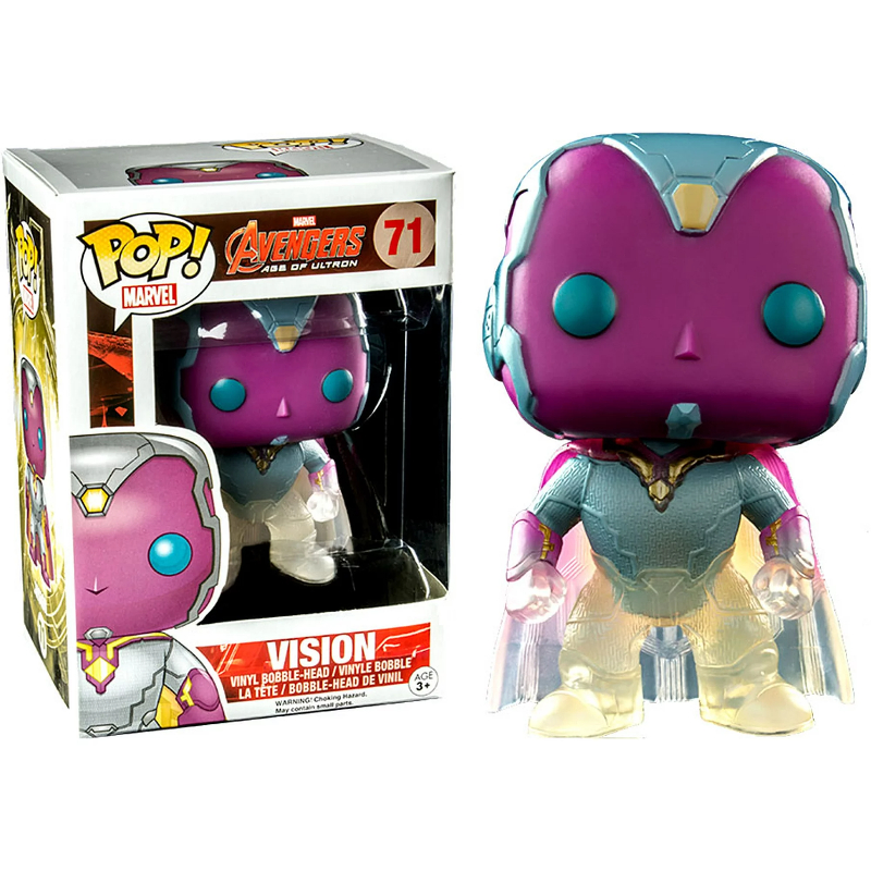 Funko Pop! Marvel Vingadores Vision 71 Original - Moça do Pop - Funko ...
