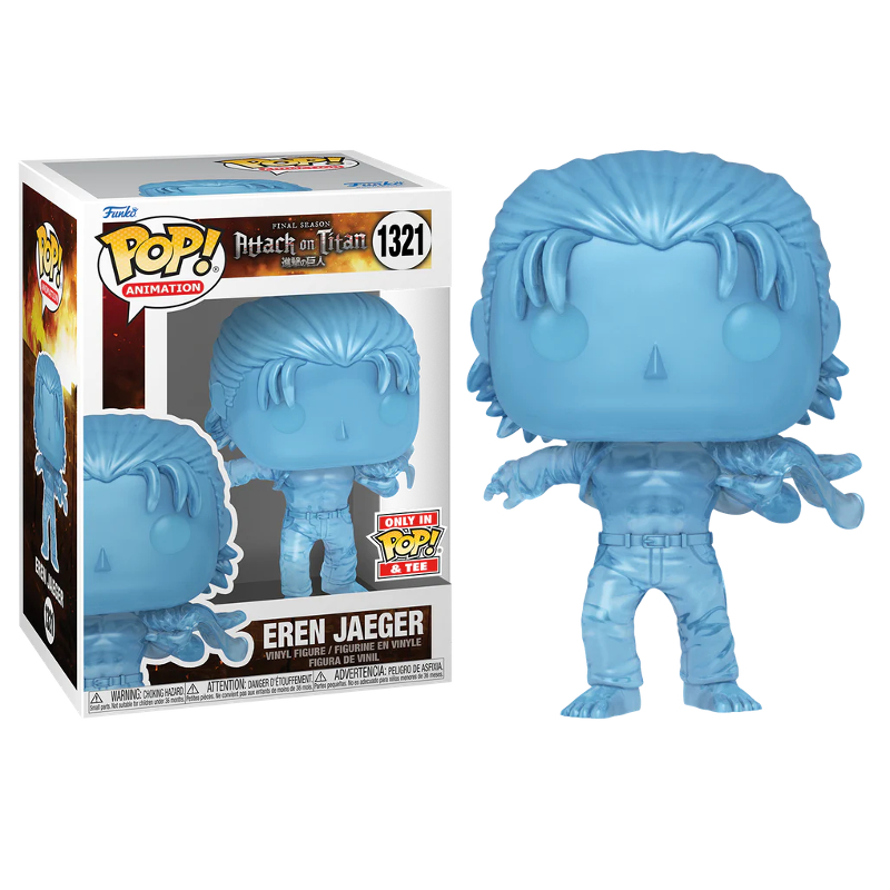 Funko Pop! Animation Attack On Titan Eren Jaeger 1321 Exclusivo - Moça ...