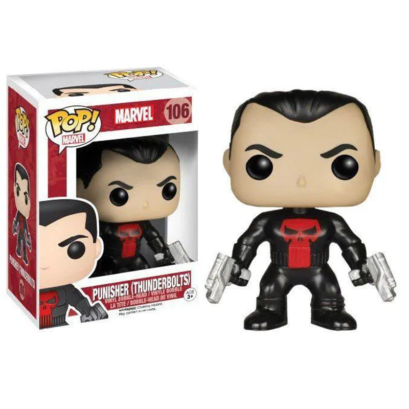 Funko Pop! Marvel Punisher Thunderbolts 106 Original Colecionavel ...