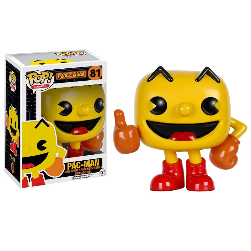 Funko Pop! Games Pac-Man 81 Original Colecionavel - Moça do Pop - Funko ...