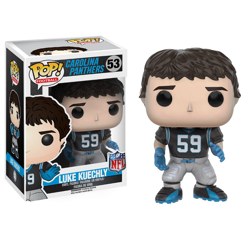 Funko Pop! Football NFL Carolina Panthers Luke Kuechly 53 Original ...