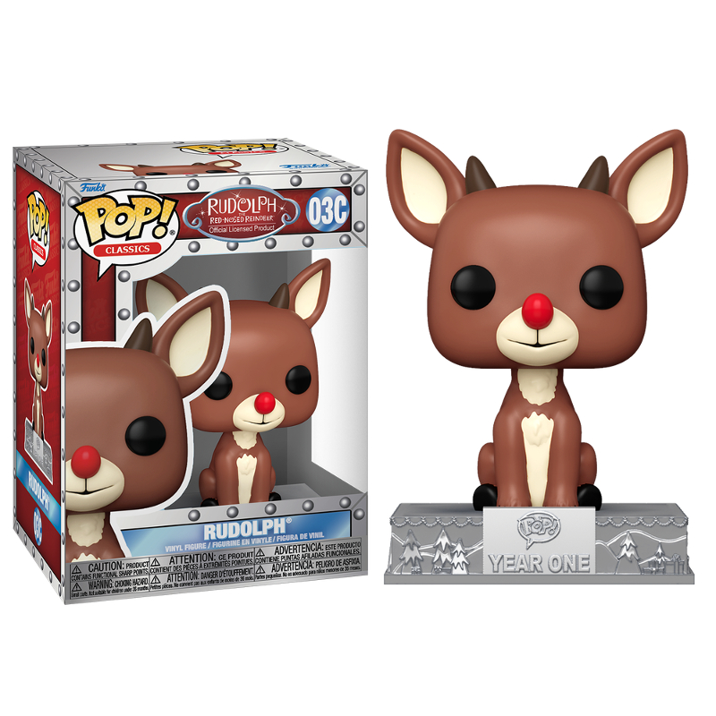 Funko Pop! Classics Rudolph the Red-Nosed Reindeer Rudolph 03C - Moça ...