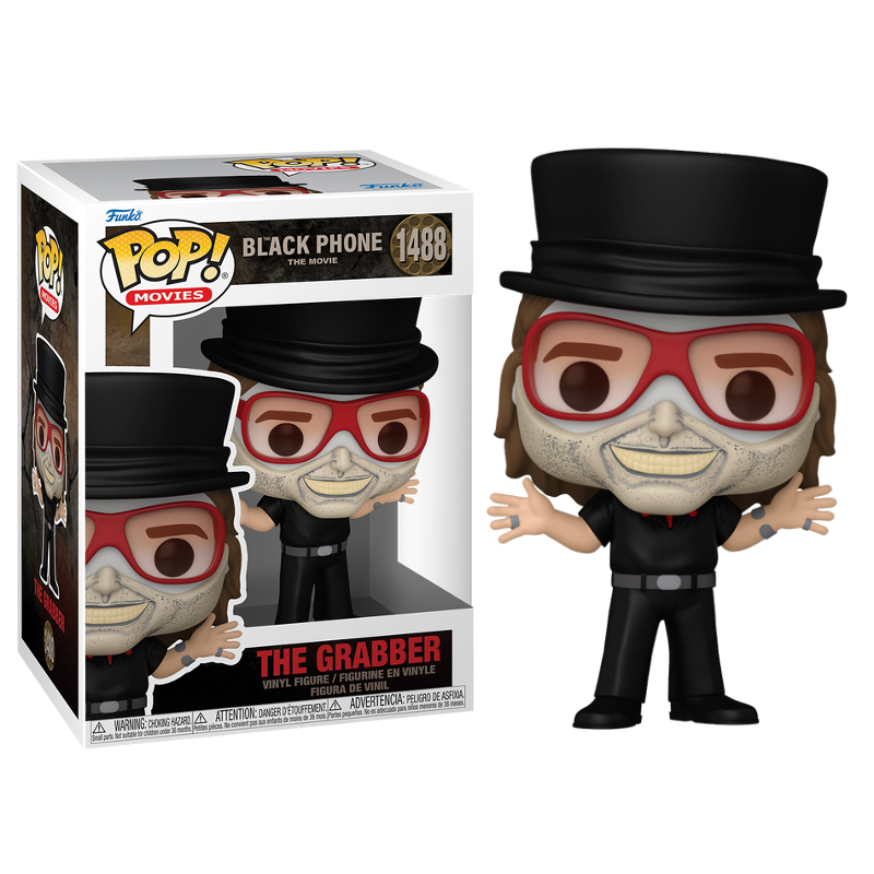 Funko Pop! Filmes Black Phone The Grabber 1488 Original Colecionavel ...