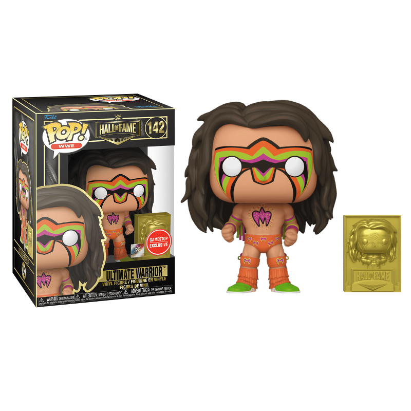 Funko Pop! WWE Hall of Famer Ultimate Warrior 142 Exclusivo Original ... Funko Pop! WWE Hall of Famer Ultimate Warrior 142 Exclusivo Original ...